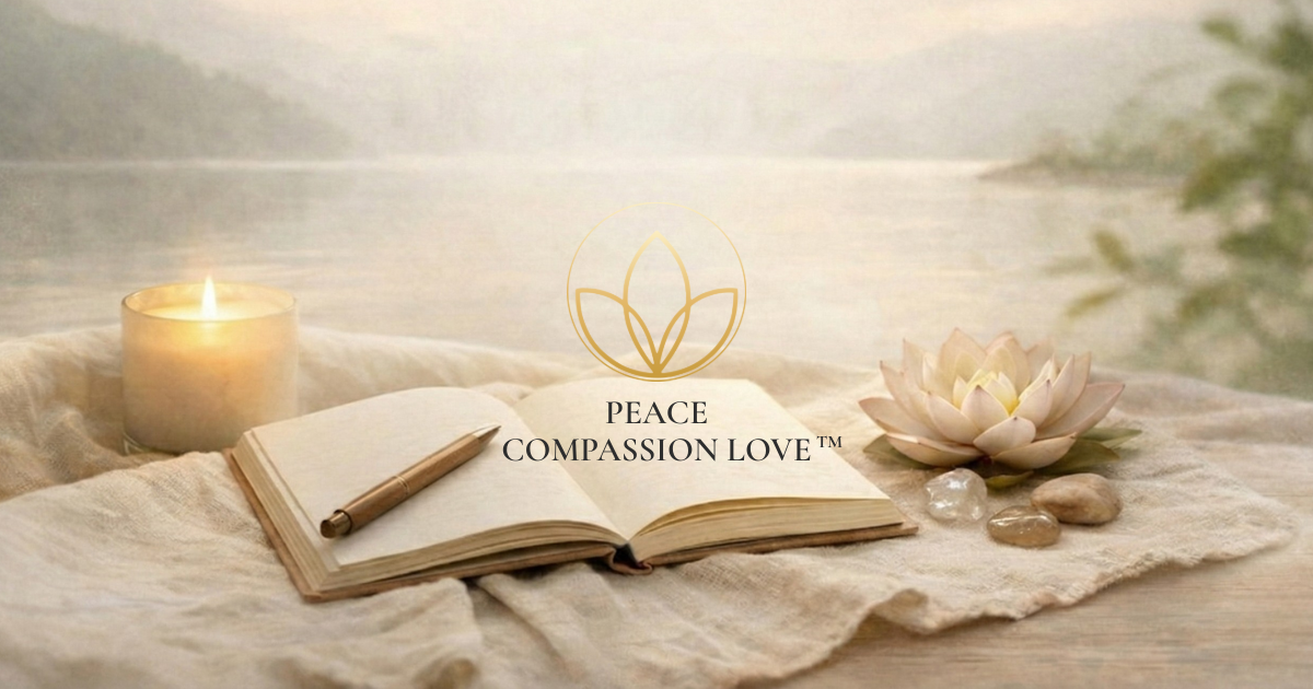Peace Compassion Love™ | A 30-Day Guided Journal for Inner Alignment